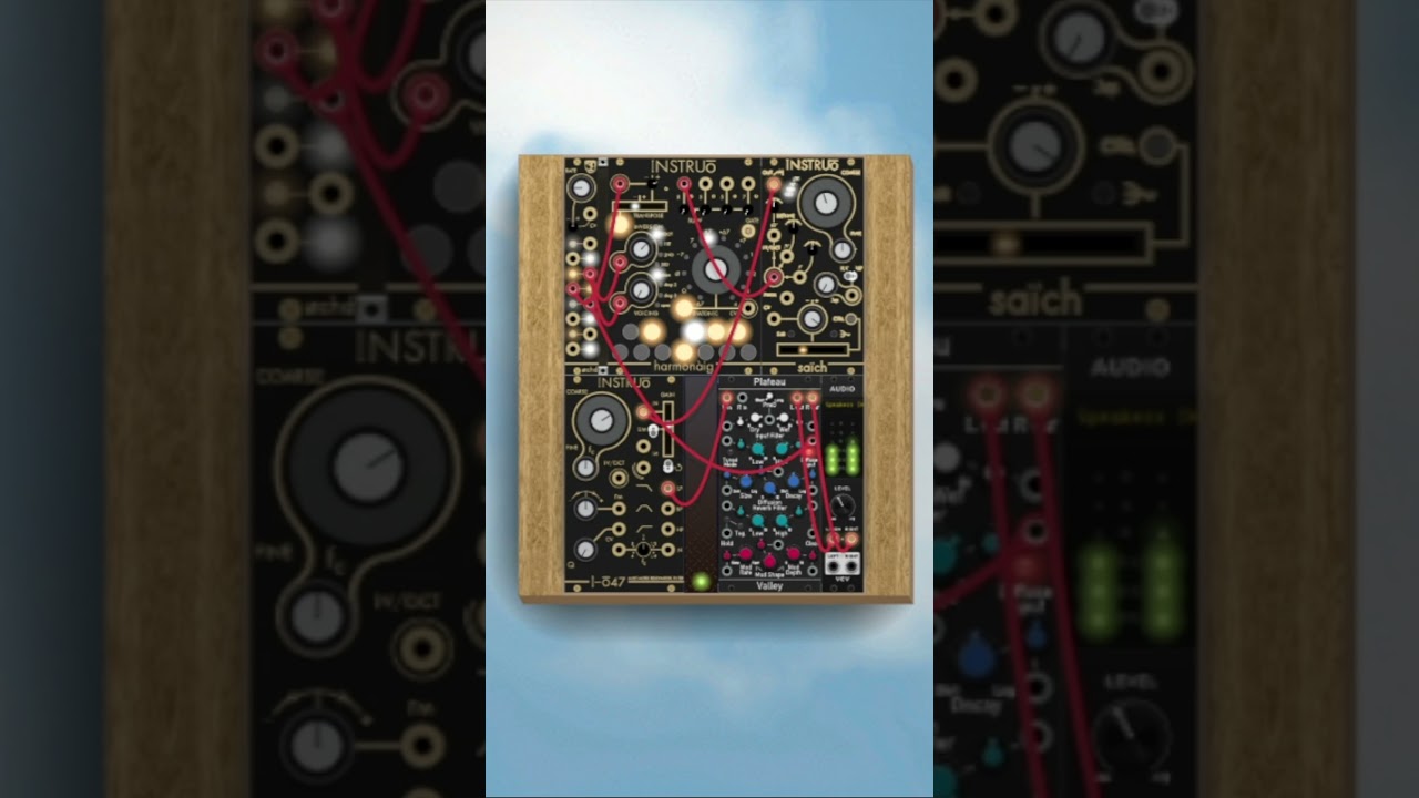Generative patch with Instruō modules in  VCV Rack Patch