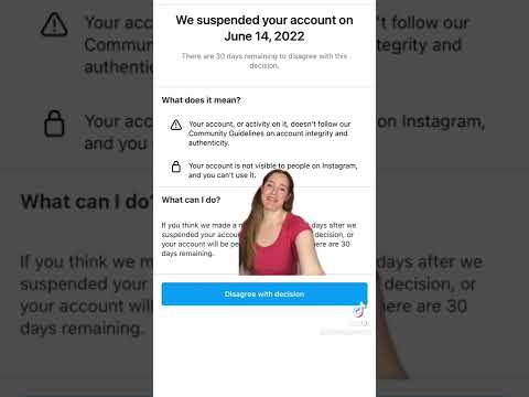 When Instagram disables your account for no reason!๐ญ What to do? #socialmedia