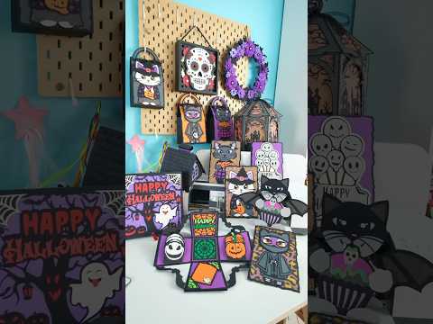 3D SVG Halloween projects designed by @LPPSVG #cricutmade #cricutmaker #svgfiles #cricut #svg