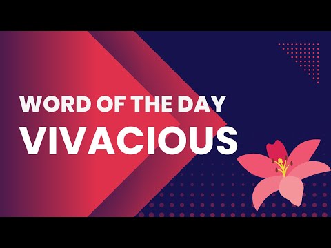 vivacious meaning| vivacious meaning in english| vivacious meaning in hindi | vocab with raghav