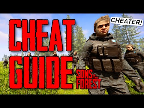 How to use Best CHEATS in Sons of the Forest - No Mods