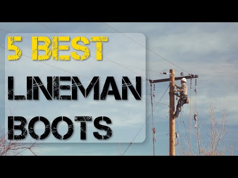 5 Best Lineman Boots to Work Safely