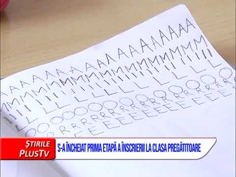 S-A ÎNCHEIAT PRIMA ETAPĂ A ÎNSCRIERII LA CLASA PREGĂTITOARE