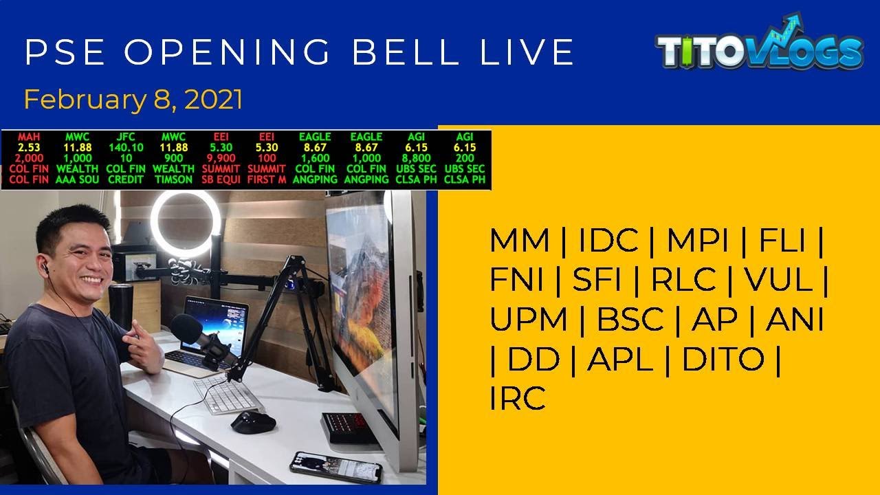 PSE OPENING BELL  LIVE | FEBRUARY 8 2021