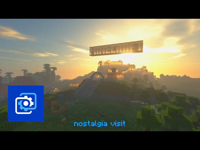 2024 / Minecraft Live Wallpaper / Nostalgia Visit (Available in ...