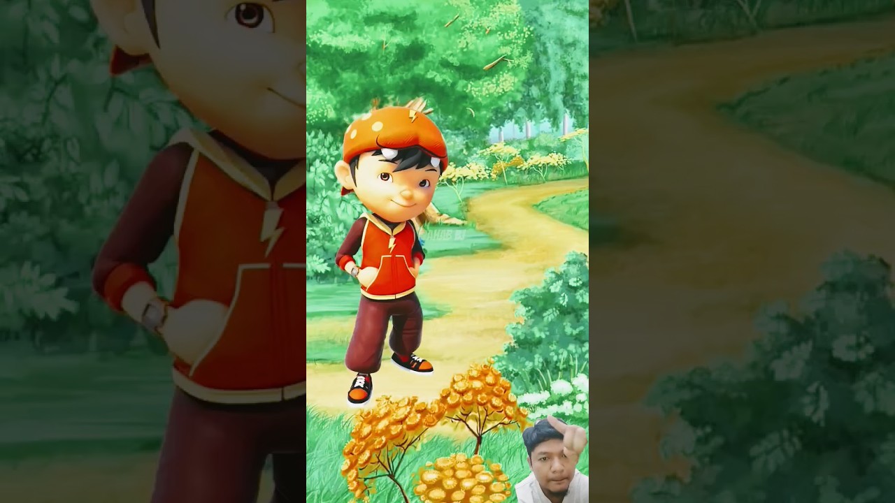 Boboiboy Berubah Jadi Batu Eek #kartun #animation