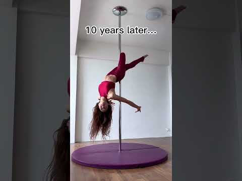 2013 vs 2023 - Pole Dance Progress [Super Fly Honey]