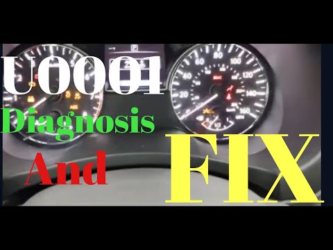 HOW TO FIX ANY CAR WITH A U0001 OBD-II:High Speed CAN Communication Bus- FAST AND EASY