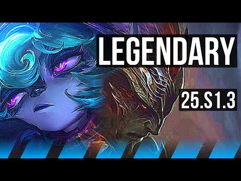 VEX vs YASUO (MID) | 13/1/7, Legendary | EUW Diamond | 25.S1.3