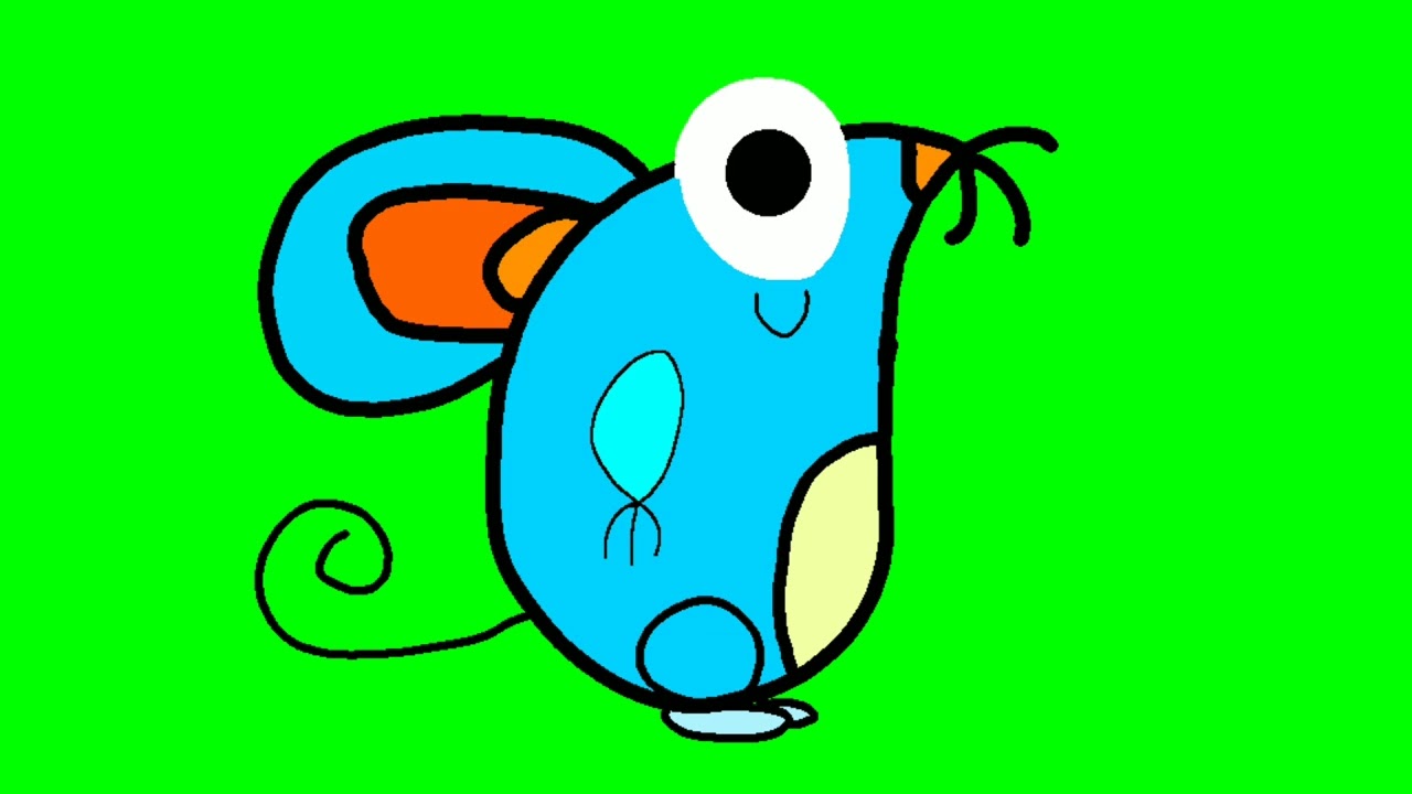 Patchwork Mouse the characters (Ibis Paint X)