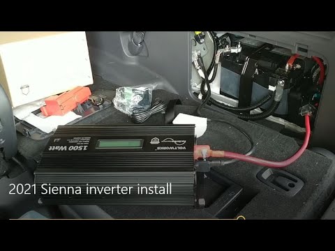 2021 Sienna/highlander inverter install