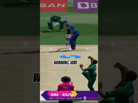 SL vs BAN - EA Cricket Game #ipl #ipl2025 #eacricket #cricket #shorts #reels #dhoni #kohli #klrahul