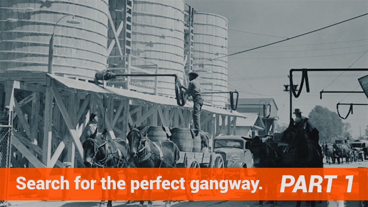 Part 1 - Search For The Perfect Gangway  - SafeRack's G4 Safety Gangways.