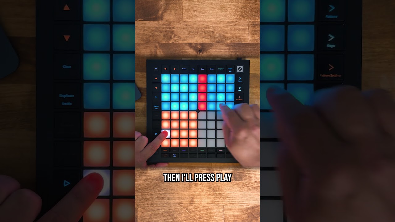 Making a beat using Launchpad Pro's step sequencer with Logic Pro