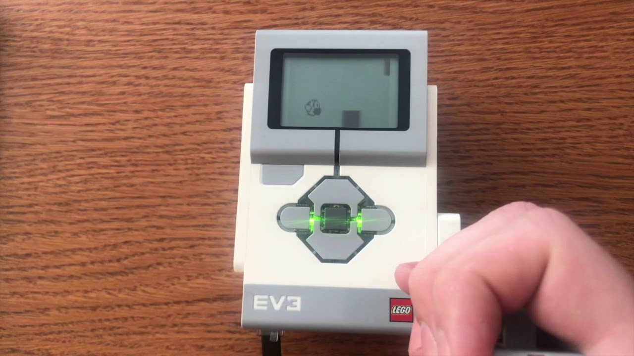 Flappy Bird game programmed in Python. Lego Mindstorms EV3. MicroPython