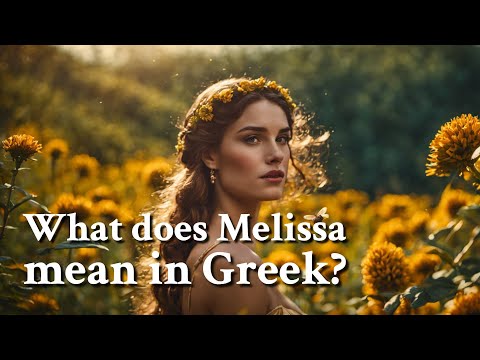What does Melissa mean in Greek? Greek Mythology Story