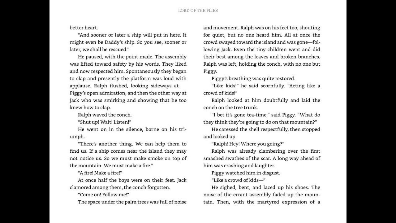 LOTF   Chapter 2