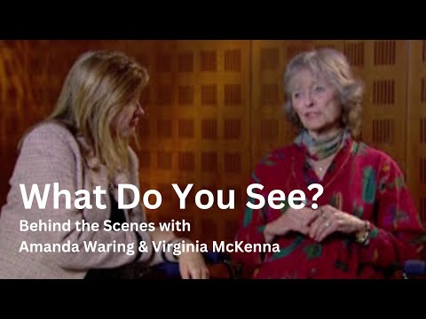 Behind the Scenes of 'What Do You See?' | Amanda Waring & Virginia McKenna Discuss the Making Of