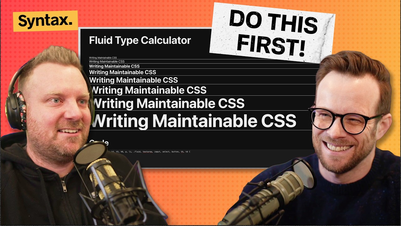 Writing Maintainable CSS