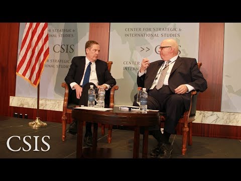 USTR Lighthizer Discusses Philosophies behind Trump Administration’s ...