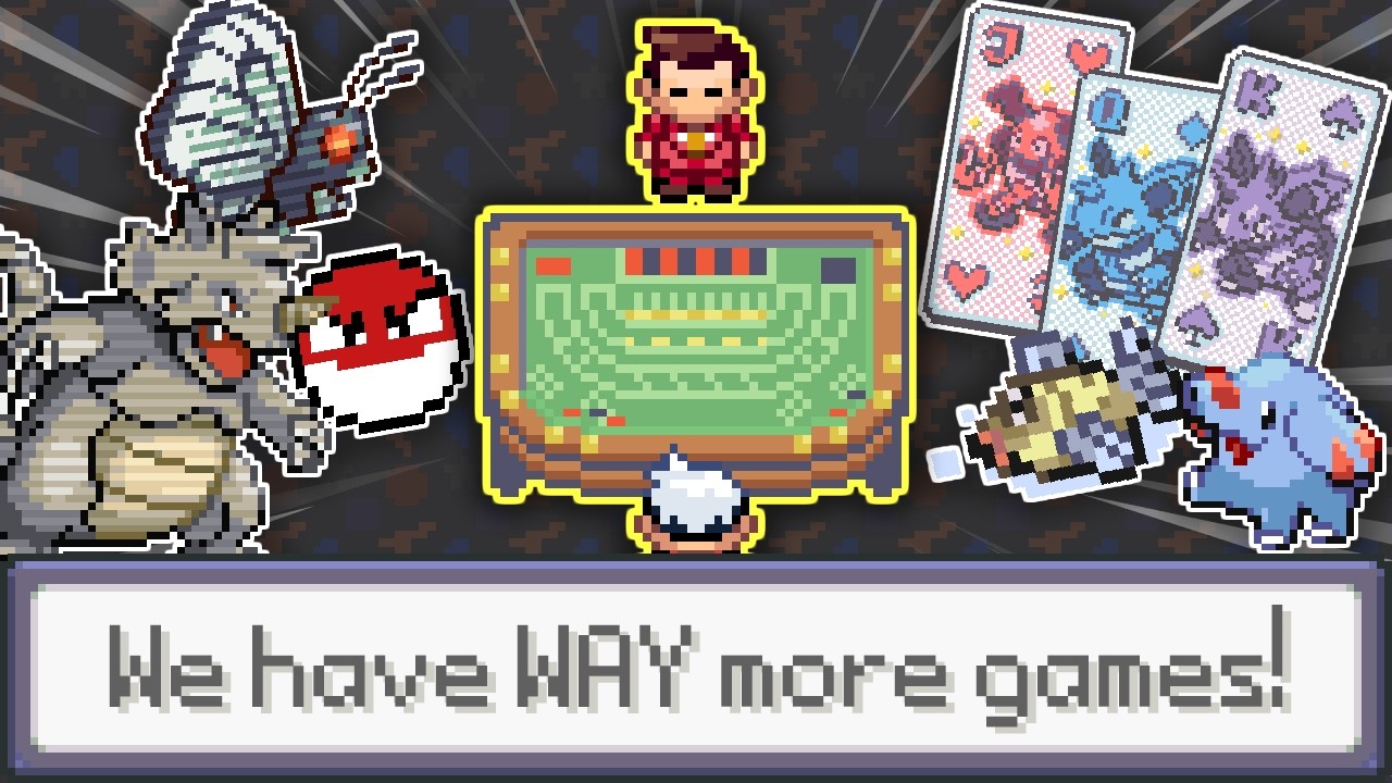 Game Freak got rid of the Game Corner… so I made it bigger and better.