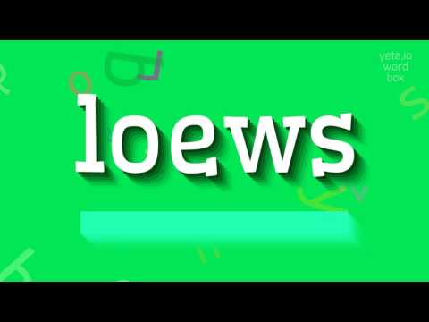 How to say "loews"! (High Quality Voices)