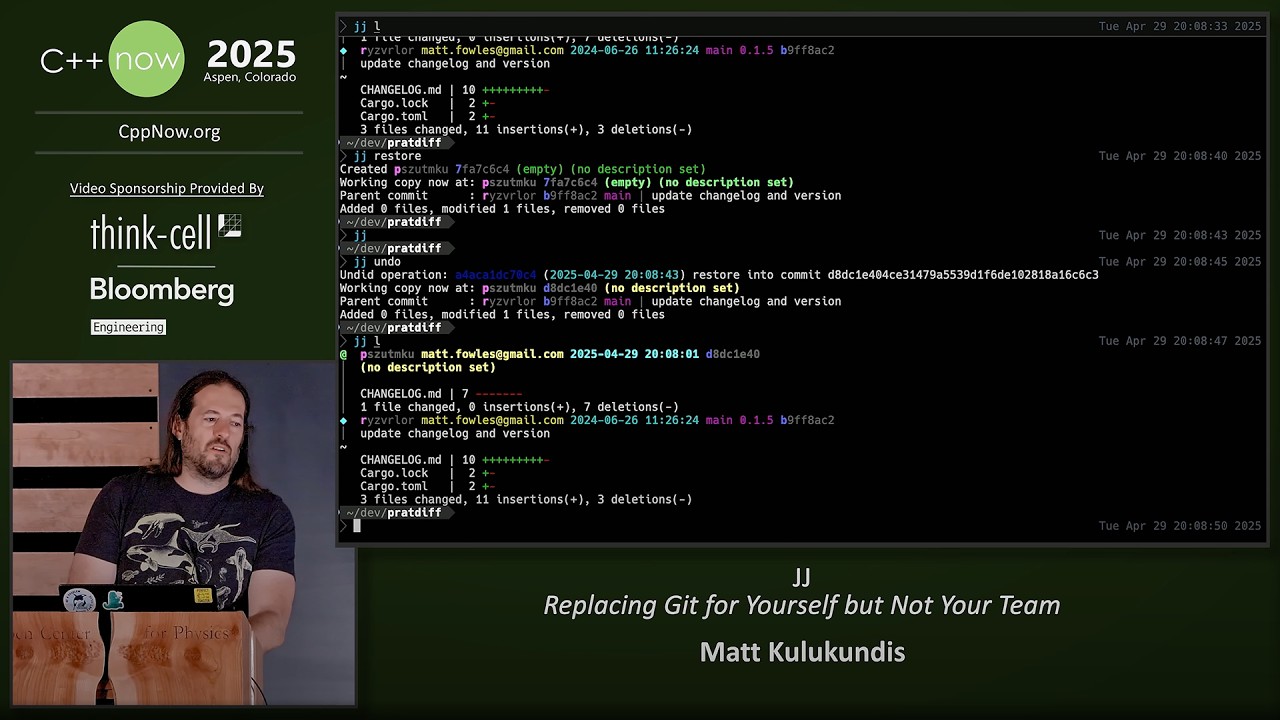 Lightning Talk: Replace Git With JJ - Your New Version Control & DevOps Solution - Matt Kulukundis