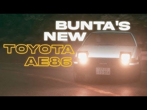 INITIAL D: PREQUEL STAGE - Bunta's New Toyota AE86 (Assetto Corsa)