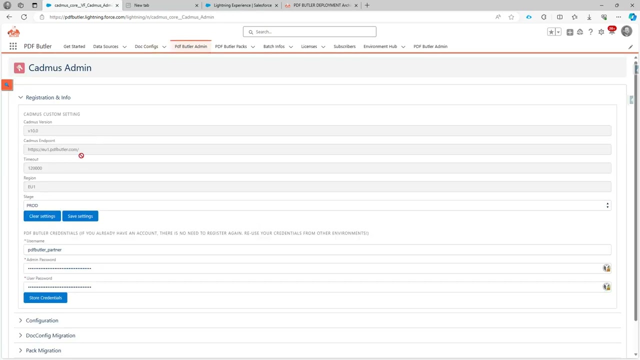 Doc Config Migration Wizard