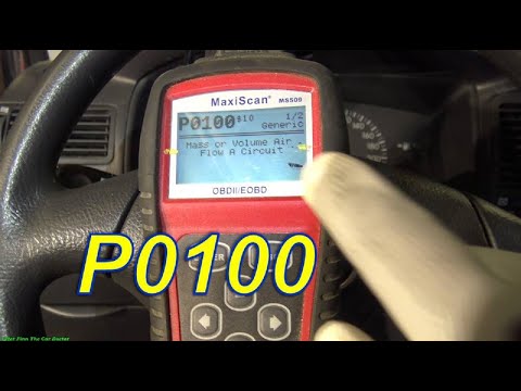 How to Repair engine Error Code P0100 Mass Air Flow MAF Circuit Malfunction