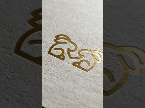 Rabbit Line Logo For Sale!!! #rabbit #bunny #graphicdesign #logodesign #logo #logotype