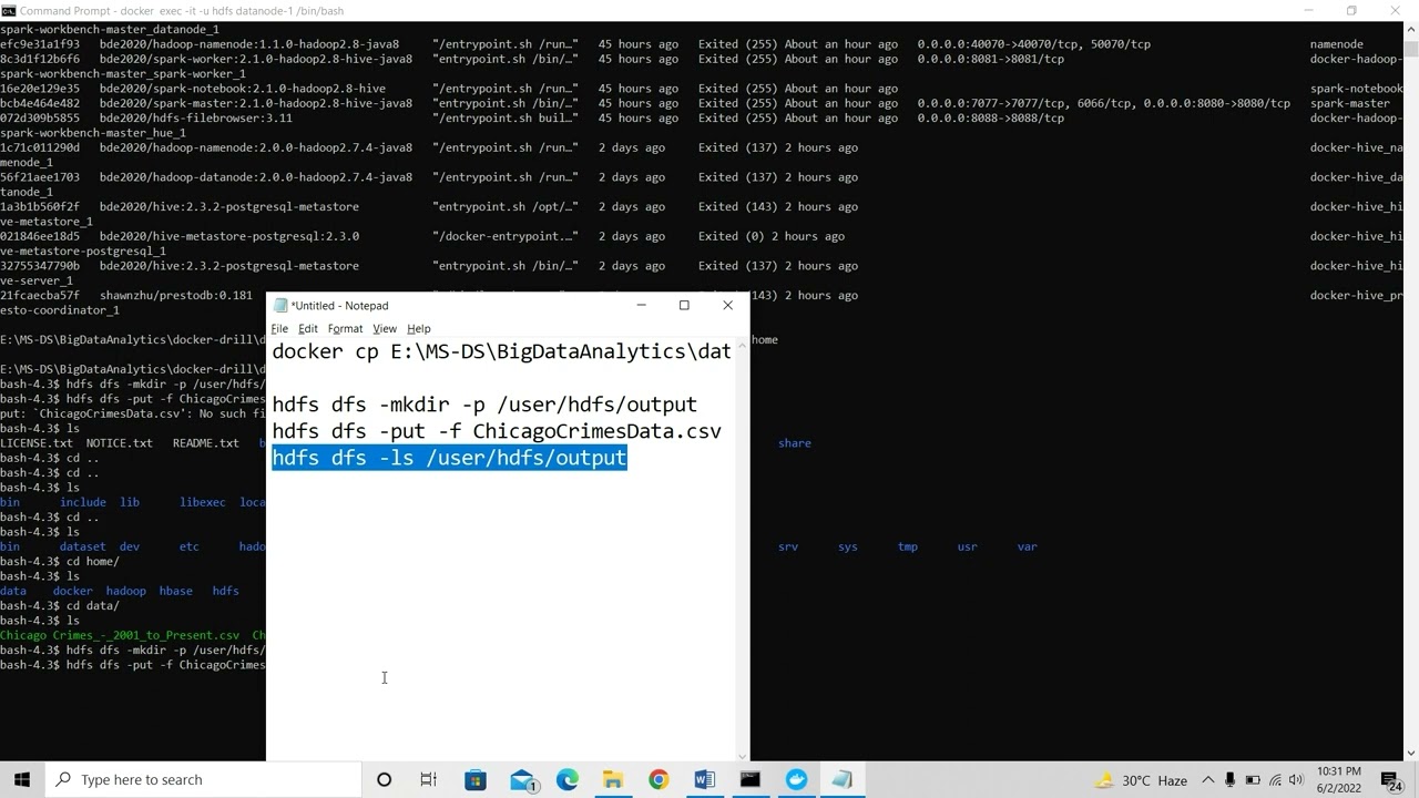 Setup Apache-Drill using Docker