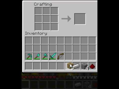 PISTON CRAFTING RECIPE FOR MINECRAFT BETA 1.7