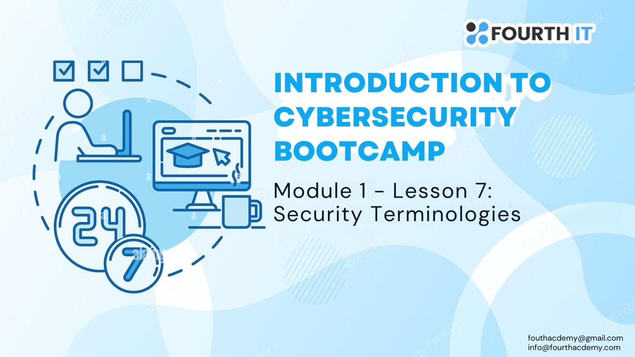 Lesson 7 -  Cyber Security Terminologies