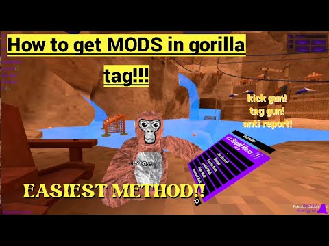 How to get MODS in Gorilla Tag!! (Easiest Method) wireless! (II's stupid mod menu) 2025