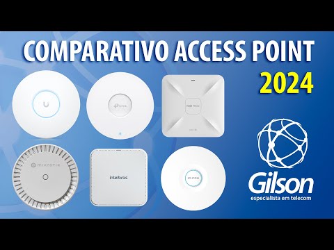 Comparativo Access Point (ubiquiti tp-link ruijie mikrotik intelbras ip-com) 2024