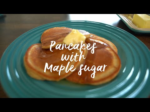Pancakes with Maple Sugar