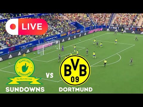 Mamelodi Sundowns vs Dortmund - Pes 21 Gameplay | Club World Cup 2025 | Realistic Simulation