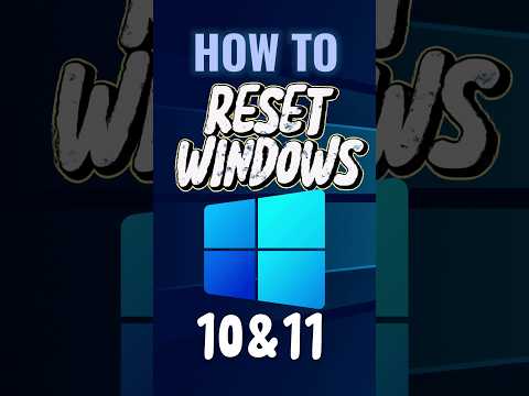 How to Reset Your PC? - Windows 10 or 11