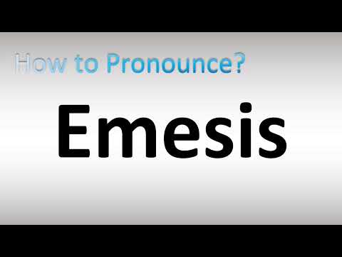 How to Pronounce Emesis