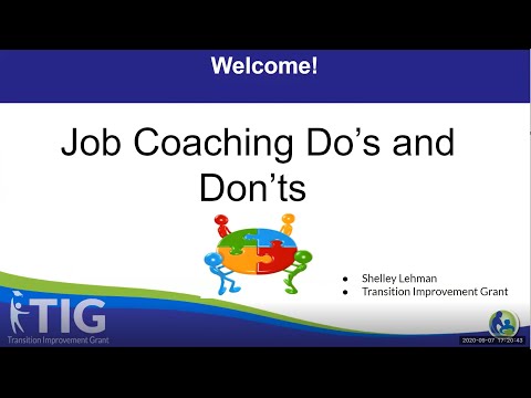 Job Coaching Do's and Don'ts