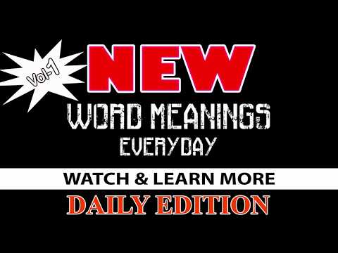 Learn word meaning from times of india newseditorial column save time finding new word meaning