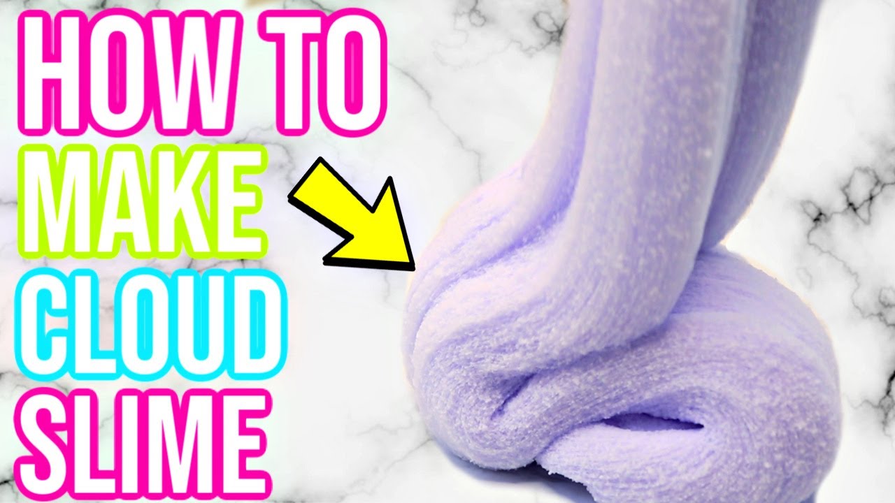How To Make PERFECT CLOUD SLIME!