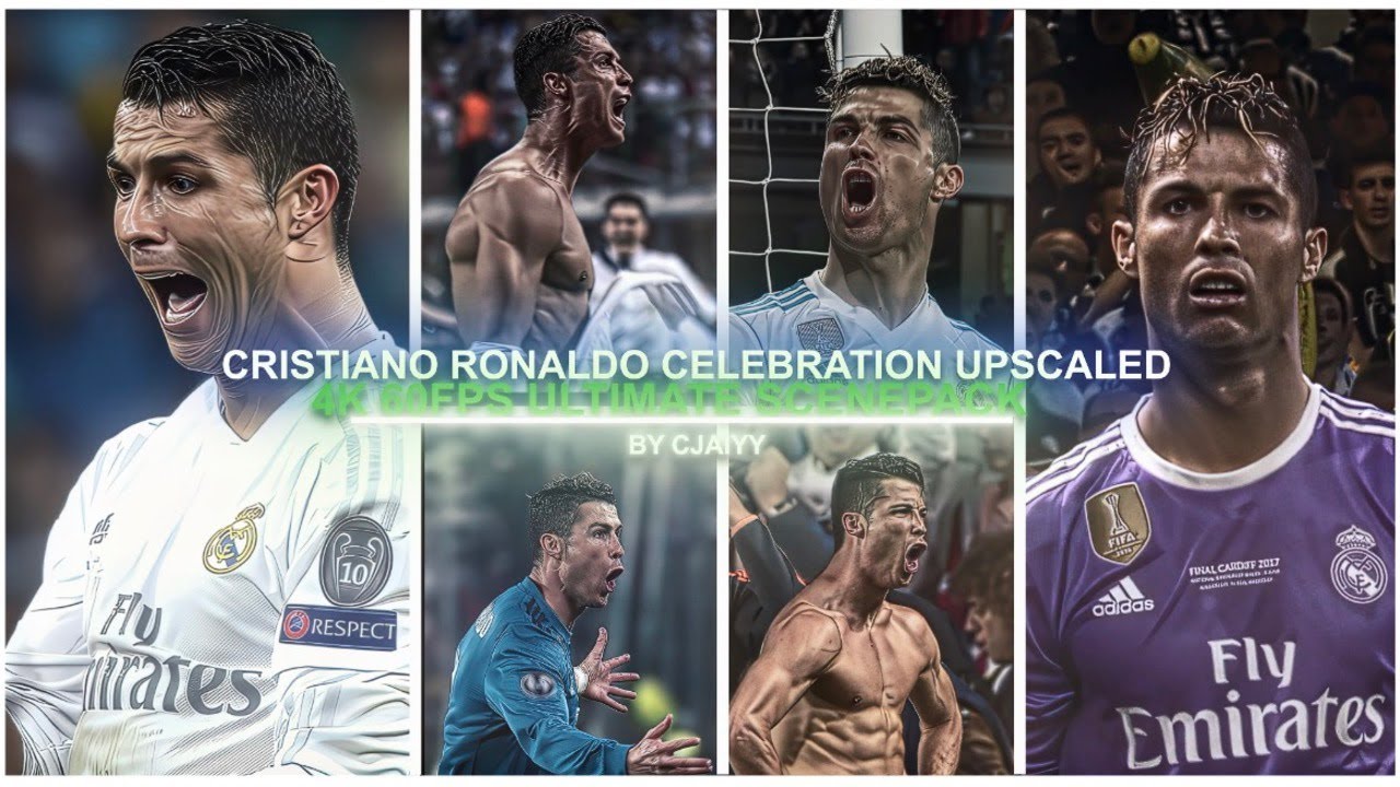 Cristiano Ronaldo CELEBRATION ● 4K 60FPS ULTIMATE SCENEPACK ● ( ADDED TOPAZ NO AE CC) FOR EDITING