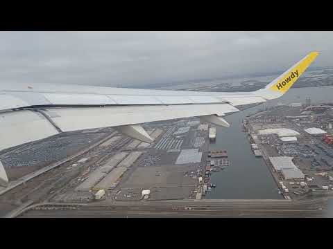 Spirit Airlines Airbus A320neo Takeoff EWR Newark - LAS Vegas 12-10-22