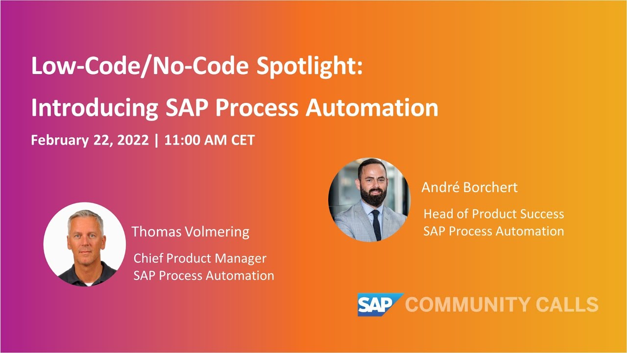 Exploring Sap Process Automation A Low Code No Code Revolution Galaxy Ai