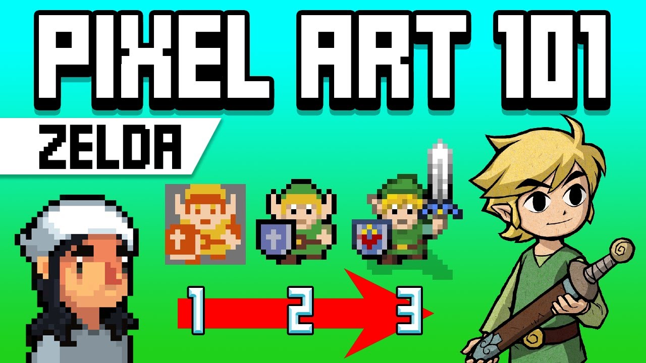 Pixel Art 101: Zelda Sprite