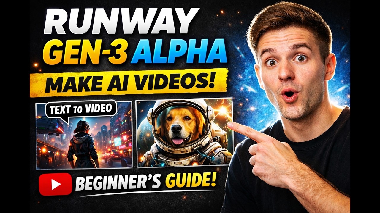 make videos with runway gen-3 alpha