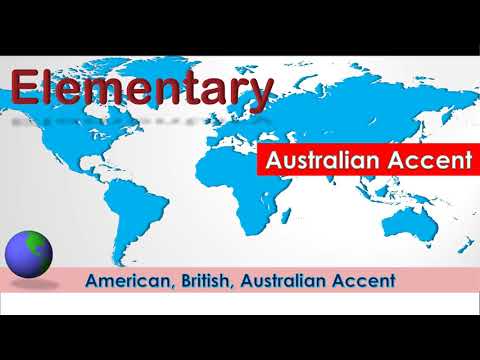 Elementary ~ Pronounce Elementary in American Accent, Australian Accent, British Accent