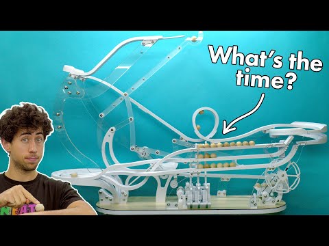 3D Printing a Roller Coaster Clock | 15 Minute Fun